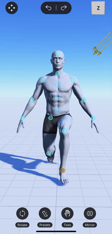 Mirroring and flipping – Magic Poser Help Center