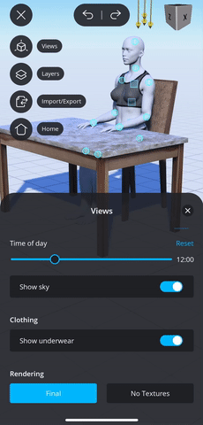 Rendering options – Magic Poser Help Center