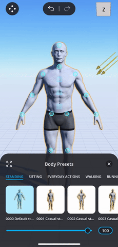 Preset poses – Magic Poser Help Center